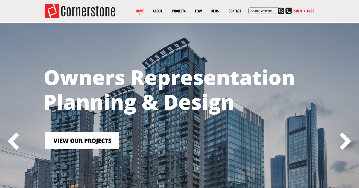 Projects – DJCA Cornerstone LLC